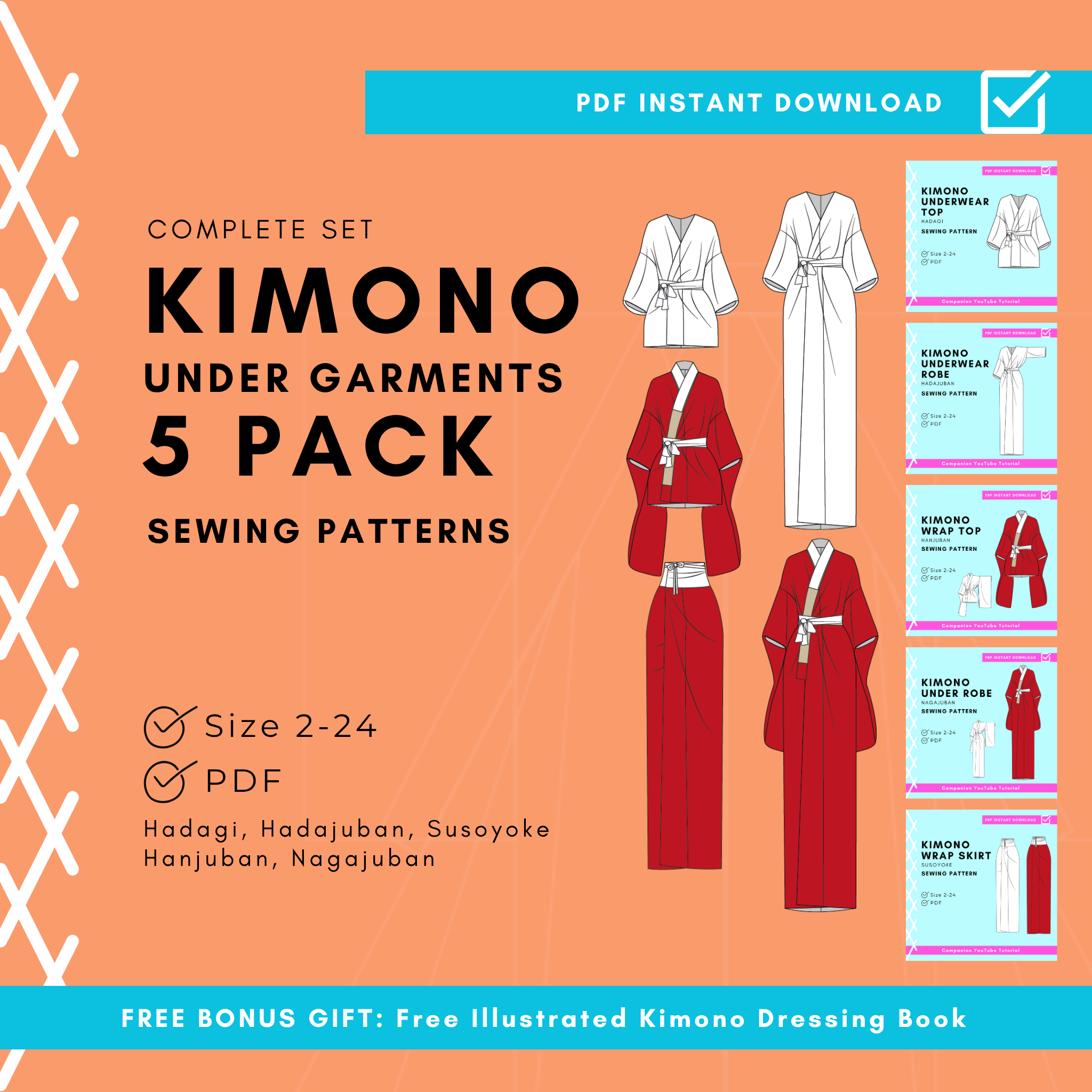 kataginu sewing pattern