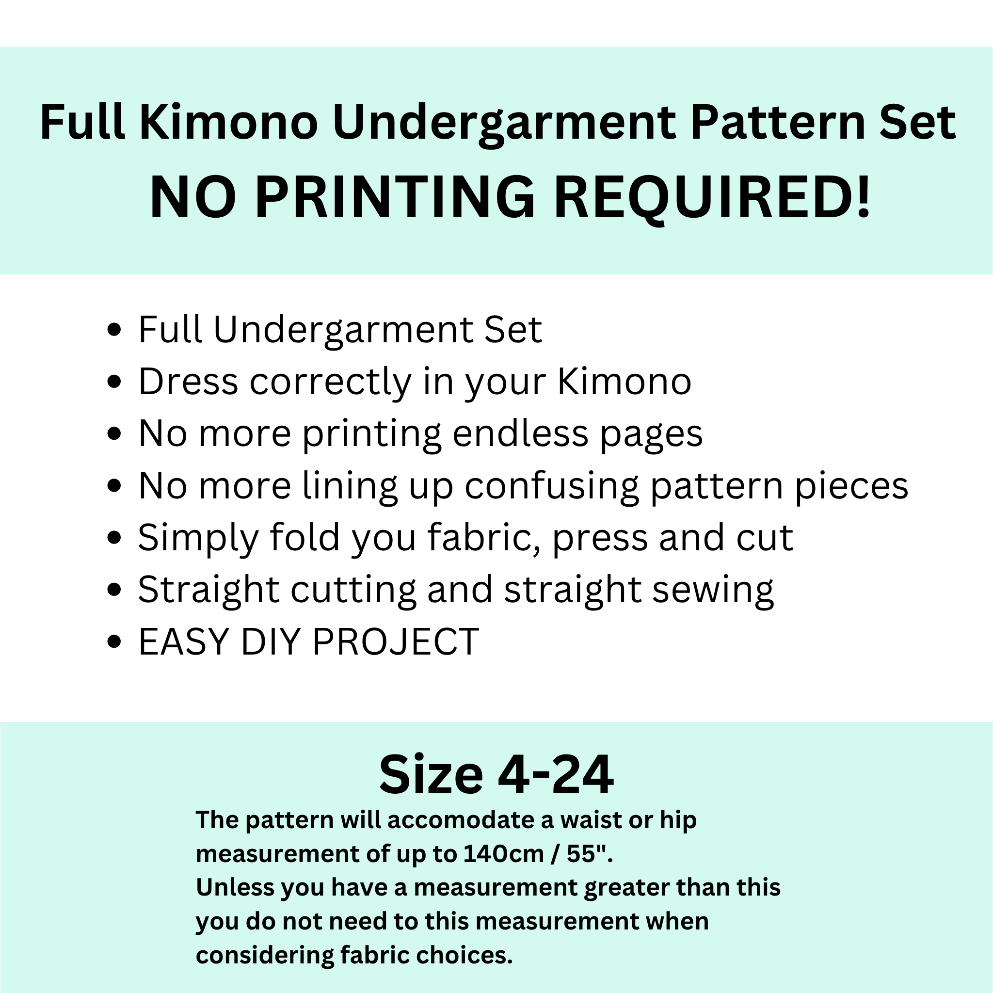 hadajuban sewing pattern